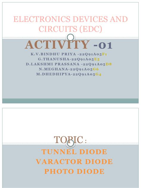 Electronic Devices And Diodes Edc Download Free Pdf P N Junction Diode