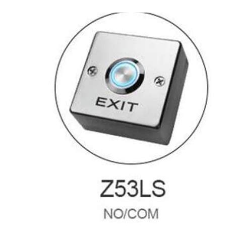 Zinc Alloy Gate Door Exit Button Exit Switch Door Exit Push Button Release Switch Opener For