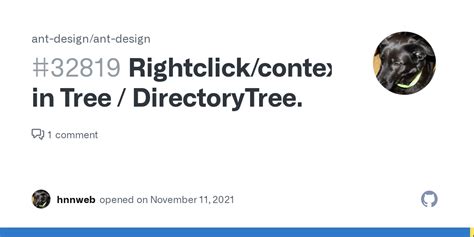 Rightclick Contextmenu In Tree DirectoryTree Issue Ant Design Ant Design GitHub