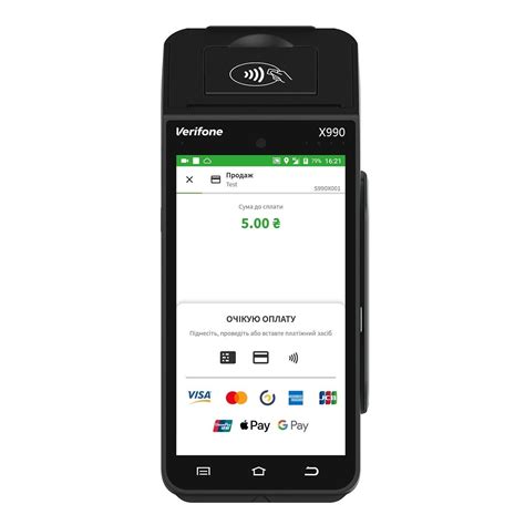 Pos термінал Verifone X990 Android з ПРРО