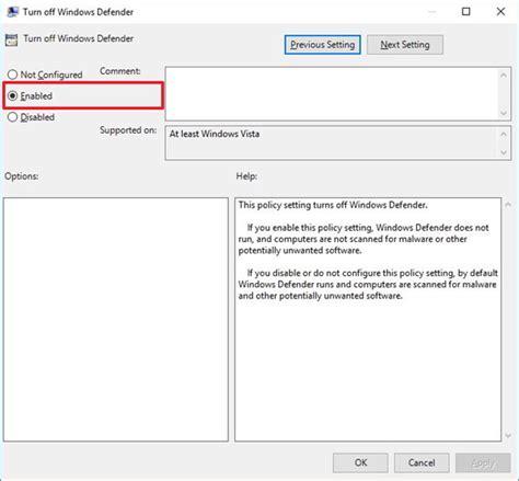 How To Disable Windows Defender Group Policy At Marcus Dacomb Blog