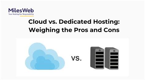Cloud Vs Dedicated Hosting Weighing The Pros And Cons Blog2host