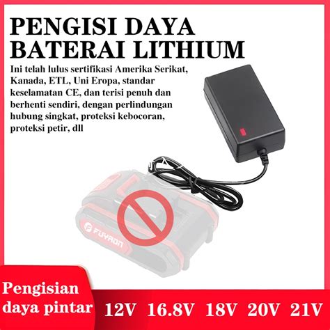 Jual FUYAON Pengisi Daya Baterai Lithium Aksesori For Gergaji Mesin Kunci Pas Mesin Penggiling