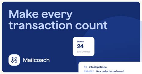 Transactional Mailcoach