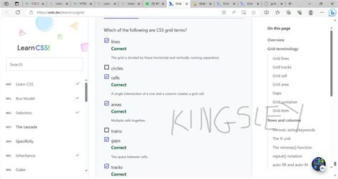 Kingsley Chidozie On Linkedin Css Grid Quiz And Grid Garden Game