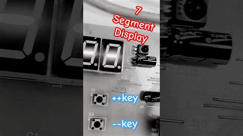 7 segment display viralvideo diy simple shorts youtubeshorts 7segmentdisplay 7segment yt