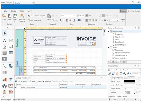 End User Report Designer For WPF NET Reporting Tools DevExpress Documentation