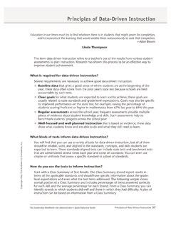 Principles Of Data Driven Instruction Principles Of Data Driven Instruction Pdf PDF4PRO