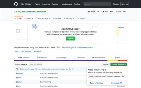 Fontawesomeanimation Git Web Saku