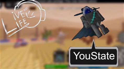 Playing With The “youstate” Enemyfella Skin Roblox Live Of Life Youtube