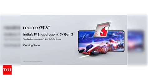 Realme GT T Smartphone Confirmed To Launch In India This Month Times Of India