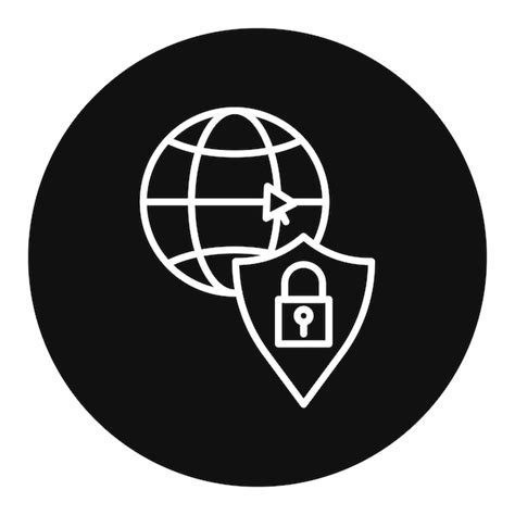 premium vector internet security vector illustration