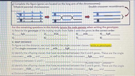 Solved I Determining Gene Order We Want To Map The Distance