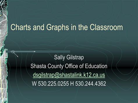 Ppt Charts And Graphs In The Classroom Powerpoint Presentation Free