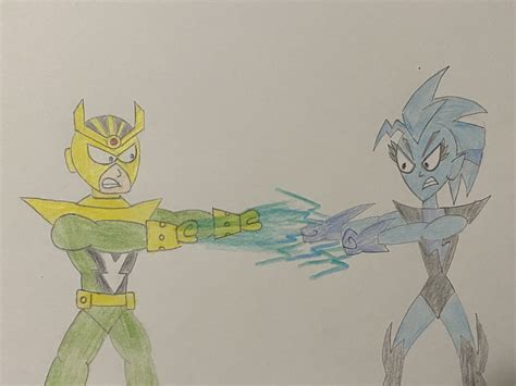 Living Laser vs Livewire by protoman17 on DeviantArt