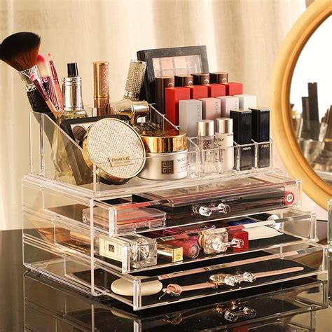 Clear Acrylic Makeup Organizer