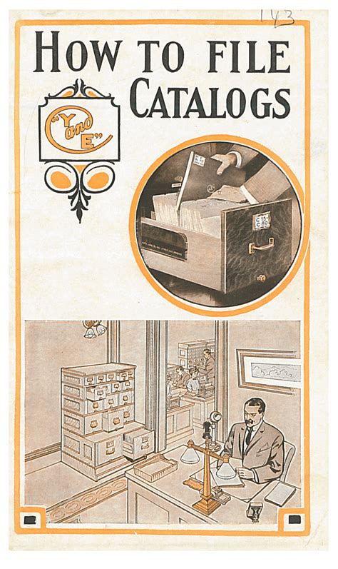 File Under Office Organization 1908 Smithsonian Libraries Unbound