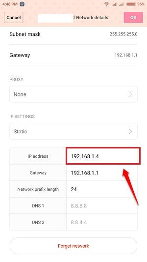 Fix Obtaining Ip Address Error In Android Devices