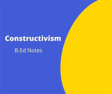 Constructivism Theory And Educational Implication Of Constructivism