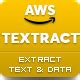 AWS Amazon Textract Extract Text Forms Tables From Images And PDFs With ML Ehosto