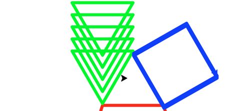 Turning Simple Polygons About A Point In Python Turtle Stack Overflow