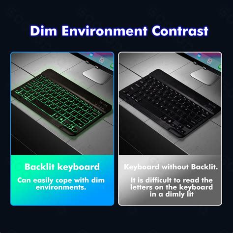 10 RGB Color Backlit Wireless Bluetooth Keyboard Shopee Philippines