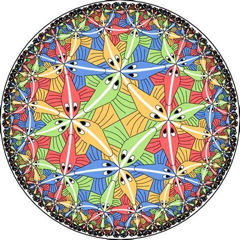Representation Of The Hyperbolic Plane On The Poincaré Disk White