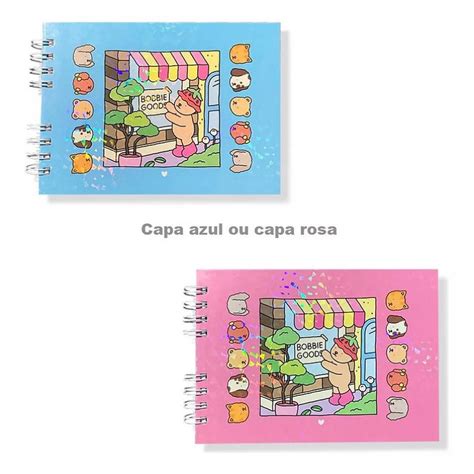Livro De Colorir Bobbie Goods Capa Dura P Ginas A G Desenhos Shopee Brasil