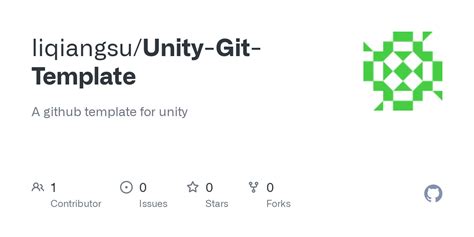 Github Liqiangsu Unity Git Template A Github Template For Unity