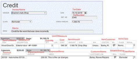 Importing Vendor Credits Into Quickbooks Zed Systems