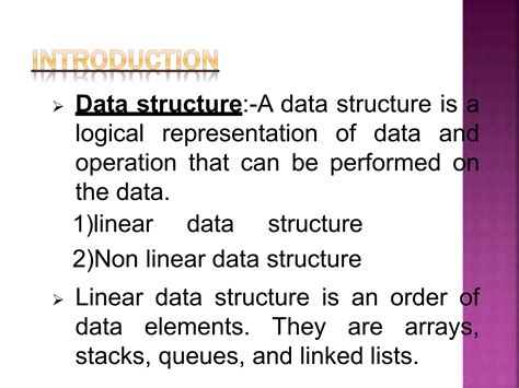 data structures and applications power p ppt