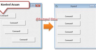 Cara Mudah Dan Cepat Merapikan Kontrol Pada Form Di Visual Basic Sampul Ilmu