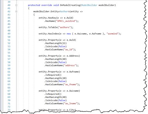 Exploring Entity Framework Core 5