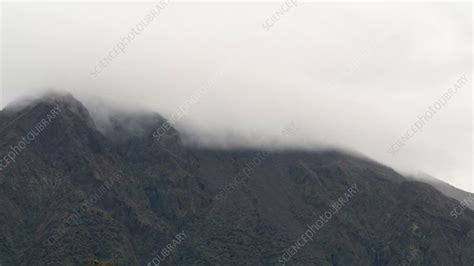 Sumaco Volcano Timelapse Stock Video Clip K008 0459 Science Photo Library