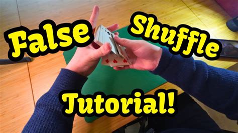 Epic False Overhand Shuffle Tutorial 😱 Youtube