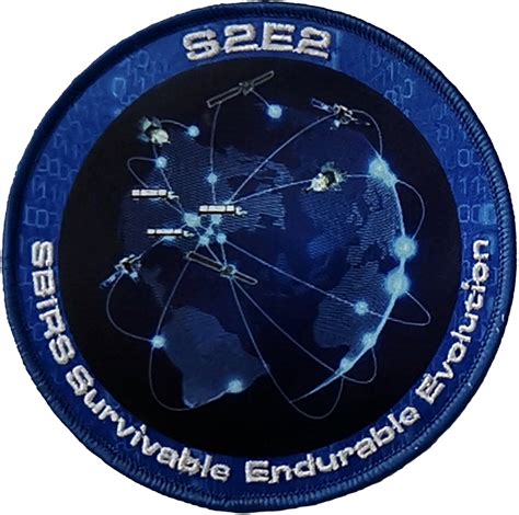 Lockheed Space Based Infrared Surveillance Sbirs S2e2 Flightline Insignia