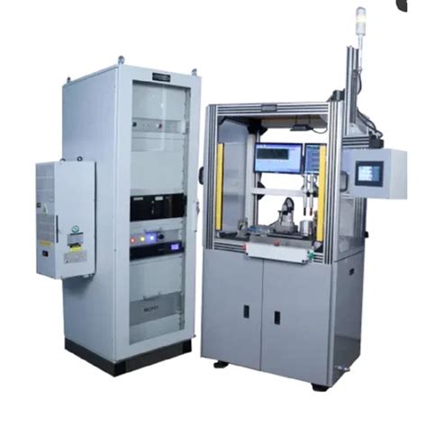 Piston Bond Ultrasonic Testing System Metal Electric Power Supply White Color Ideal For