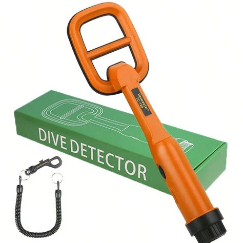 Tc 120 Handheld Underwater Metal Detector Pulse Induction Pointer For