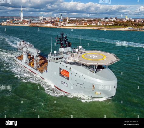 Rfa Proteus K60 Is A Multi Role Ocean Surveillance Ship Tasked With