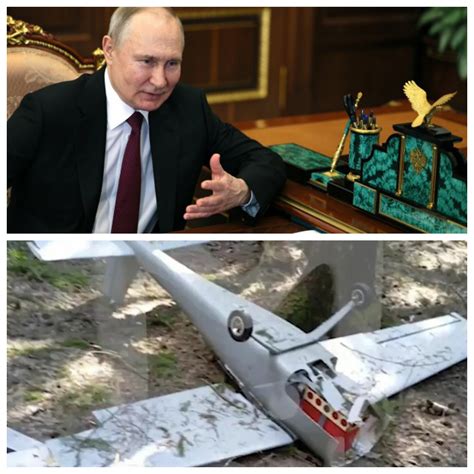 БИЛД ГЪРМИ Украински агенти опитали да взривят Путин с дрон камикадзе Безпилотният самолет със