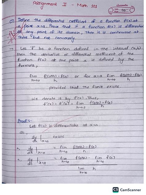 Math 101 Assignment 2 Pdf