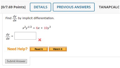 solved find dx2d2y by implicit differentiation given