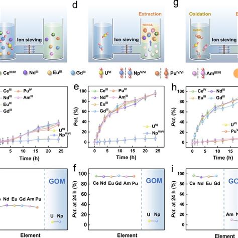 Actinides Lanthanides Group Separation Through Ion Sieving In The Download Scientific Diagram