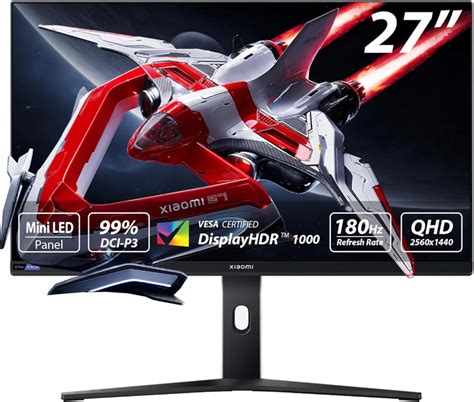 Монітор Xiaomi Mini LED Gaming Monitor G Pro i ELA EU Mini LED zones Fast IPS