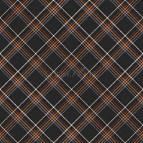 Retro Halloween Plaid Check Seamless Pattern Stock Illustration Illustration Of Cute Holiday