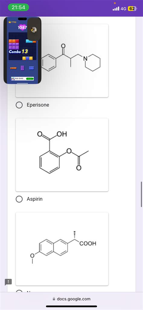 Identify The Structure Of Eperisone Studyx