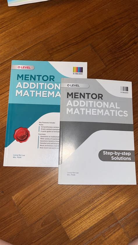 O Level Additional Mathematics Hobbies And Toys Books And Magazines Assessment Books On Carousell