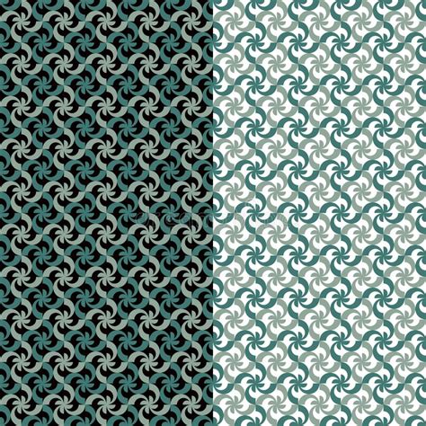 Vector Rhythmic Geometric Elements Background Stock Vector