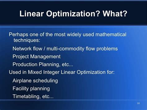 applying linear optimization using glpk