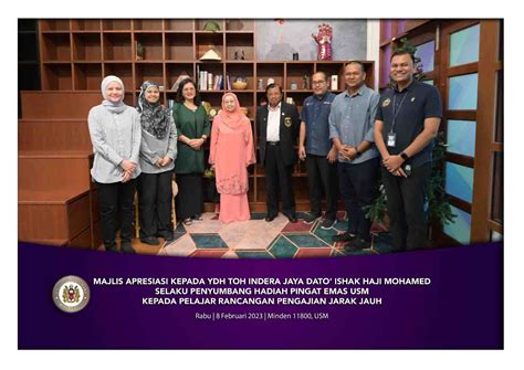 Usm News Portal Pppjj Usm Terima Sumbangan Anugerah Hadiah Pingat